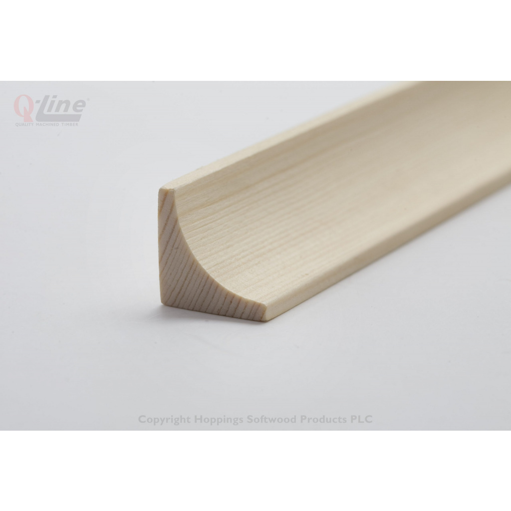 15mmx15mm Q-Line Pine Scotia 2.4mtr Length - North Kent Timber
